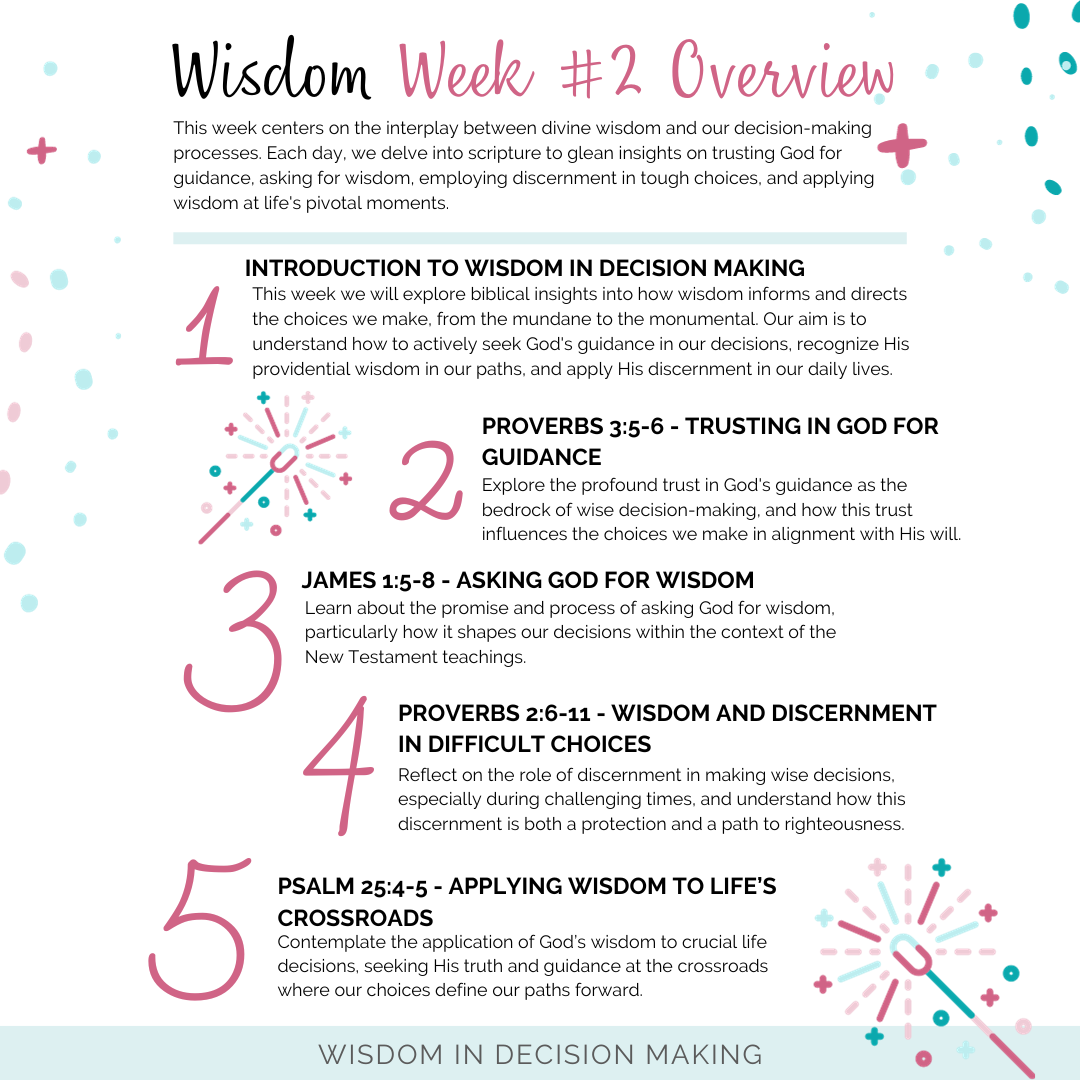 Wisdom BIble Study - 3-Week Interactive Bible Study – Homeschool and Humor