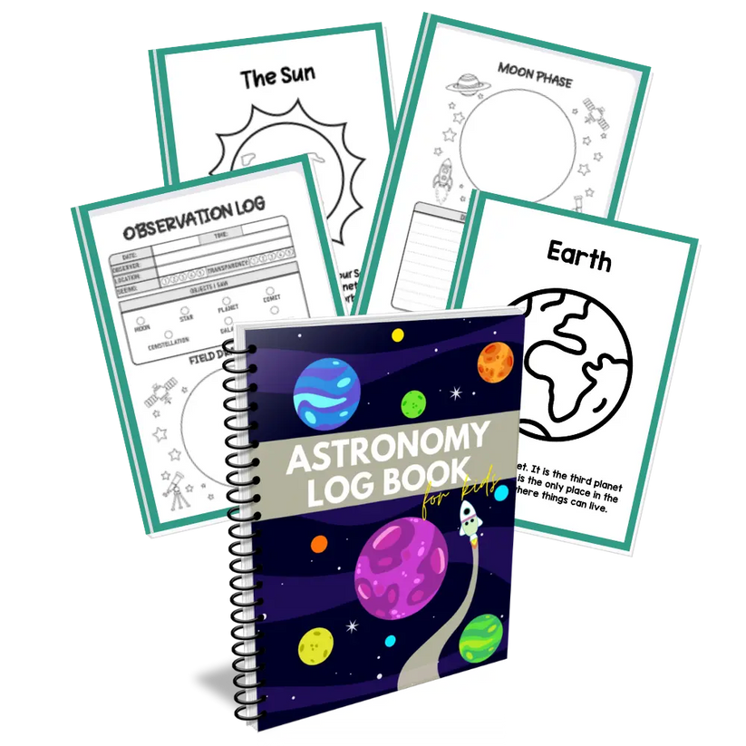 Astronomy Logbook for Kids – Homeschool and Humor
