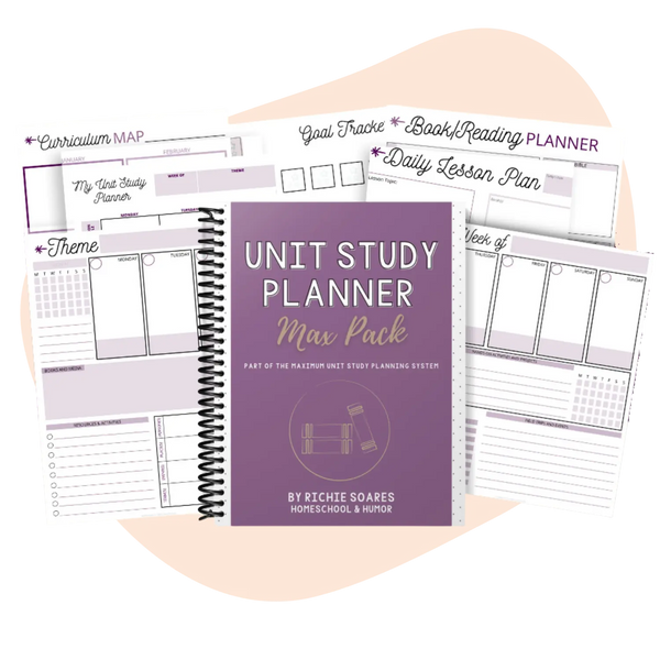 Maximum Unit Study Planner for Homeschool Unit Studies – Homeschool and ...