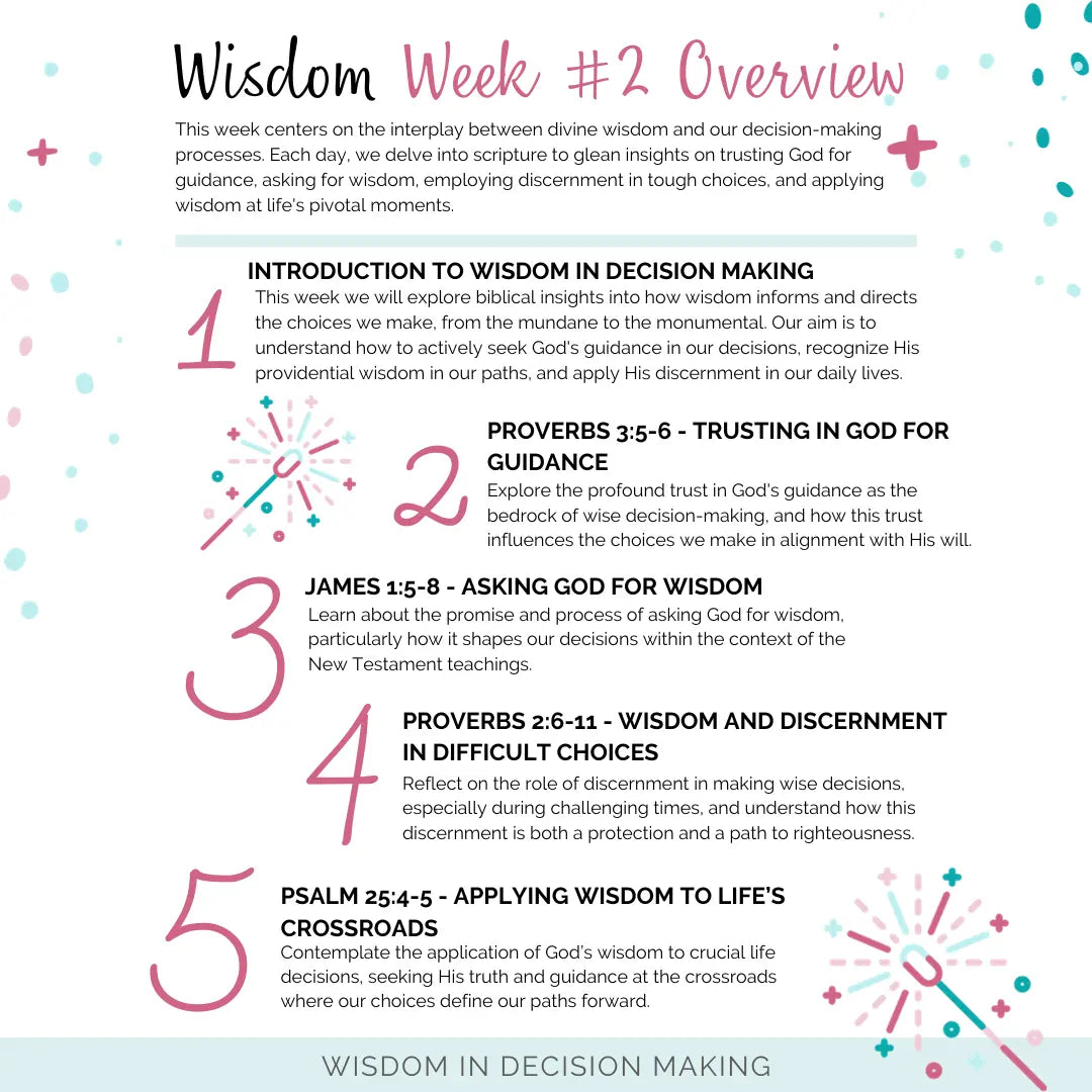 Wisdom Bible Study: 3-Week Interactive Bible Study (With Bible Study N ...