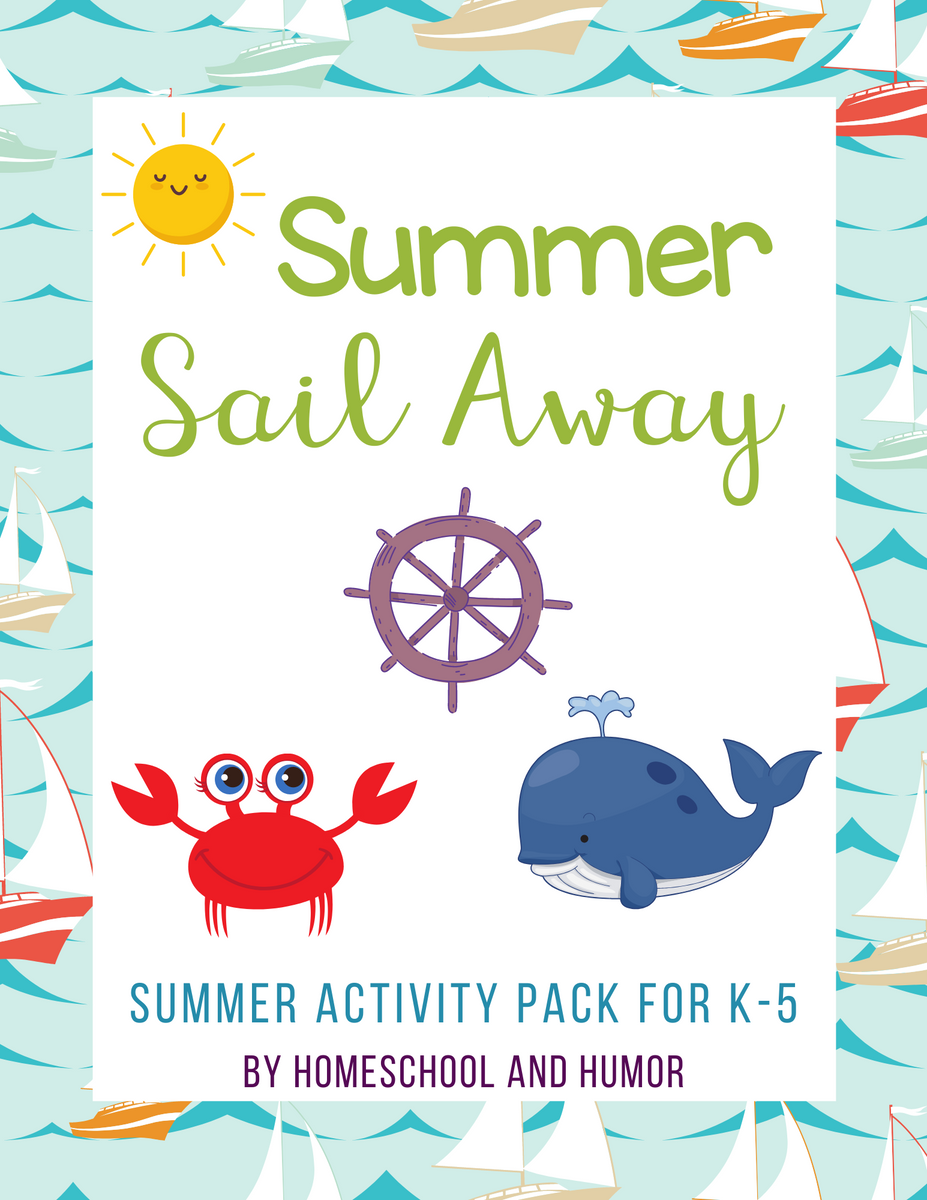 Summer Sail-Away Activity Pack – Homeschool and Humor
